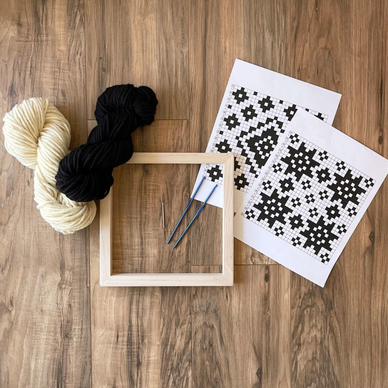 Frame Loom Weaving Kit | The Crafter’s Box