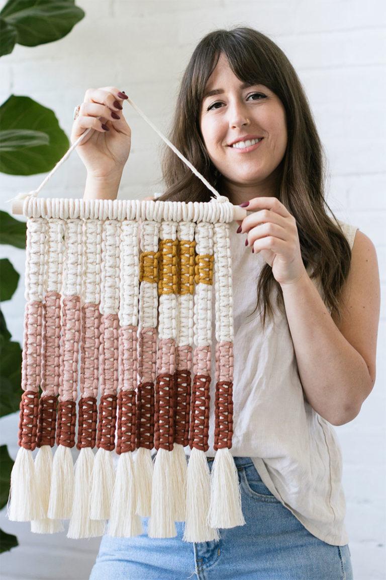 Landscape Macramé Wall Hanging Kit | The Crafter’s Box