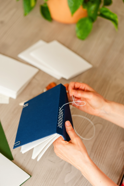 Bookbinding: Hand-Stitching Kit & Video | The Crafter’s Box