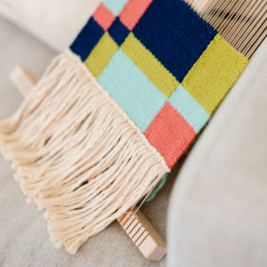 Color-Block Art Weaving Kit & Video | The Crafter’s Box