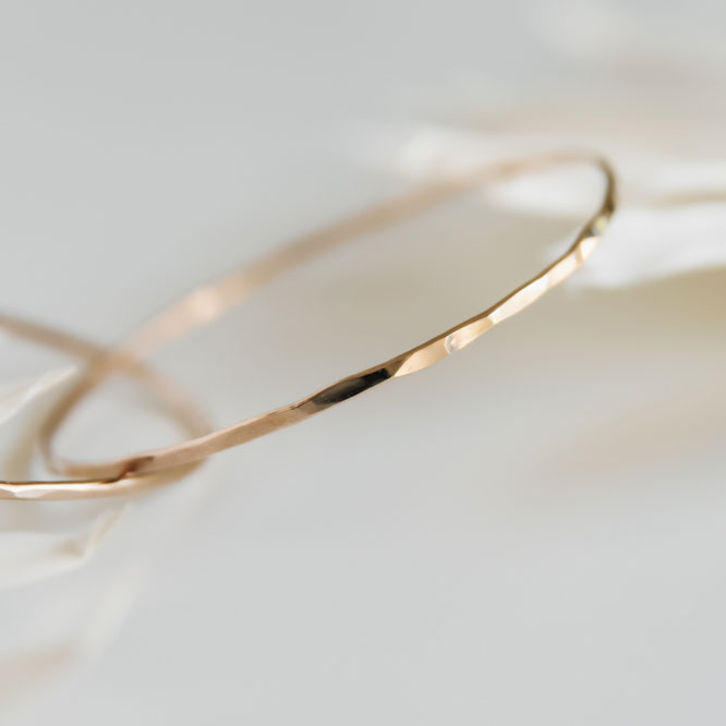 Gold-Filled Stacked Bangles Materials Kit | Crafter