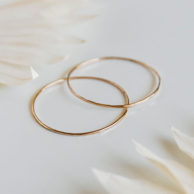 Gold-Filled Stacked Bangles Materials Kit | Crafter