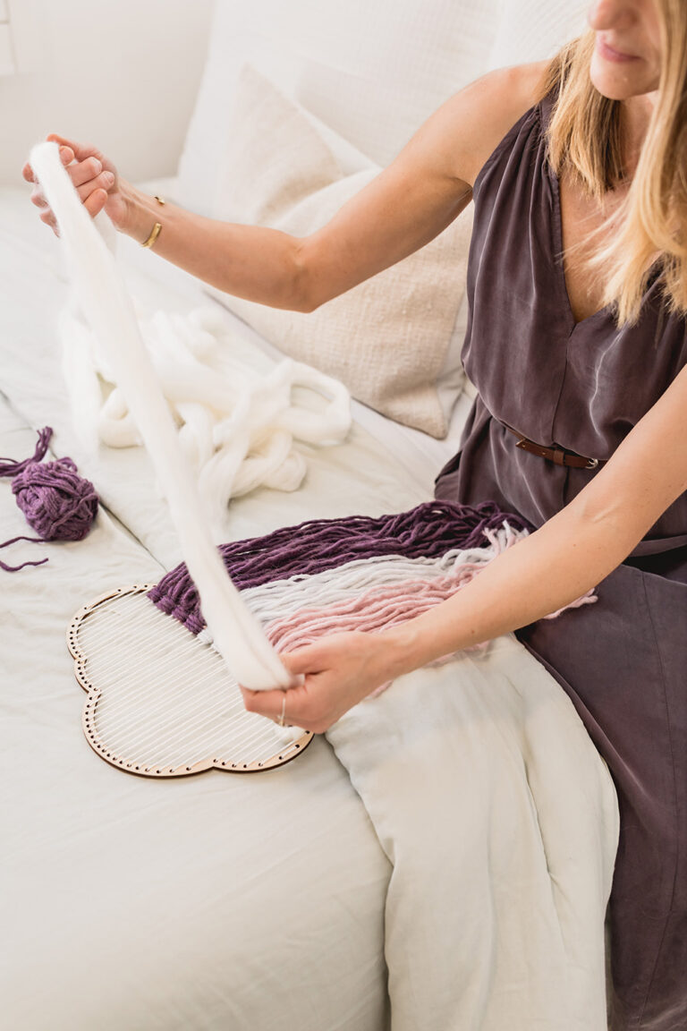 Colorful Cloud Weaving Workshop | Crafter Kids