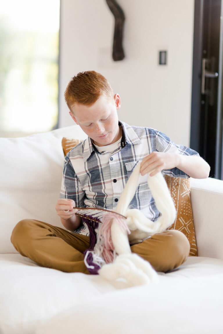 Colorful Cloud Weaving Workshop | Crafter Kids