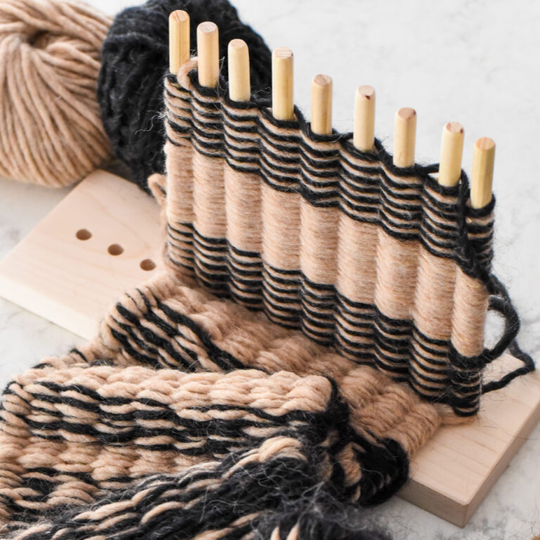 Handcrafted Maple Peg Loom | Crafter