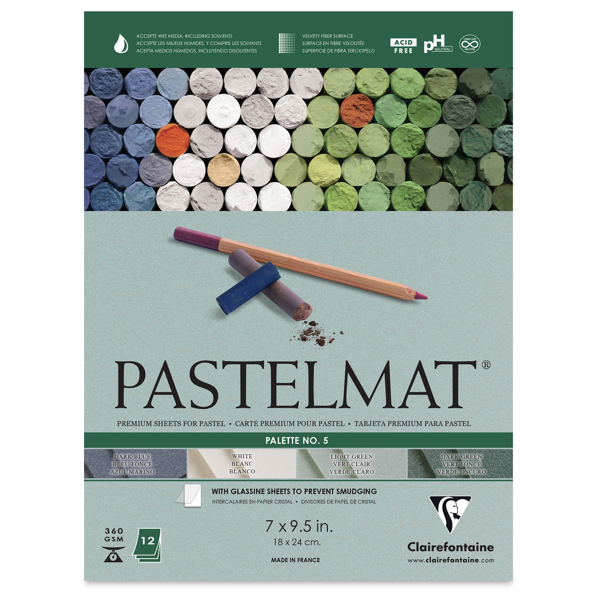 Pastelmat Paper, Palette No. 5 | Crafter