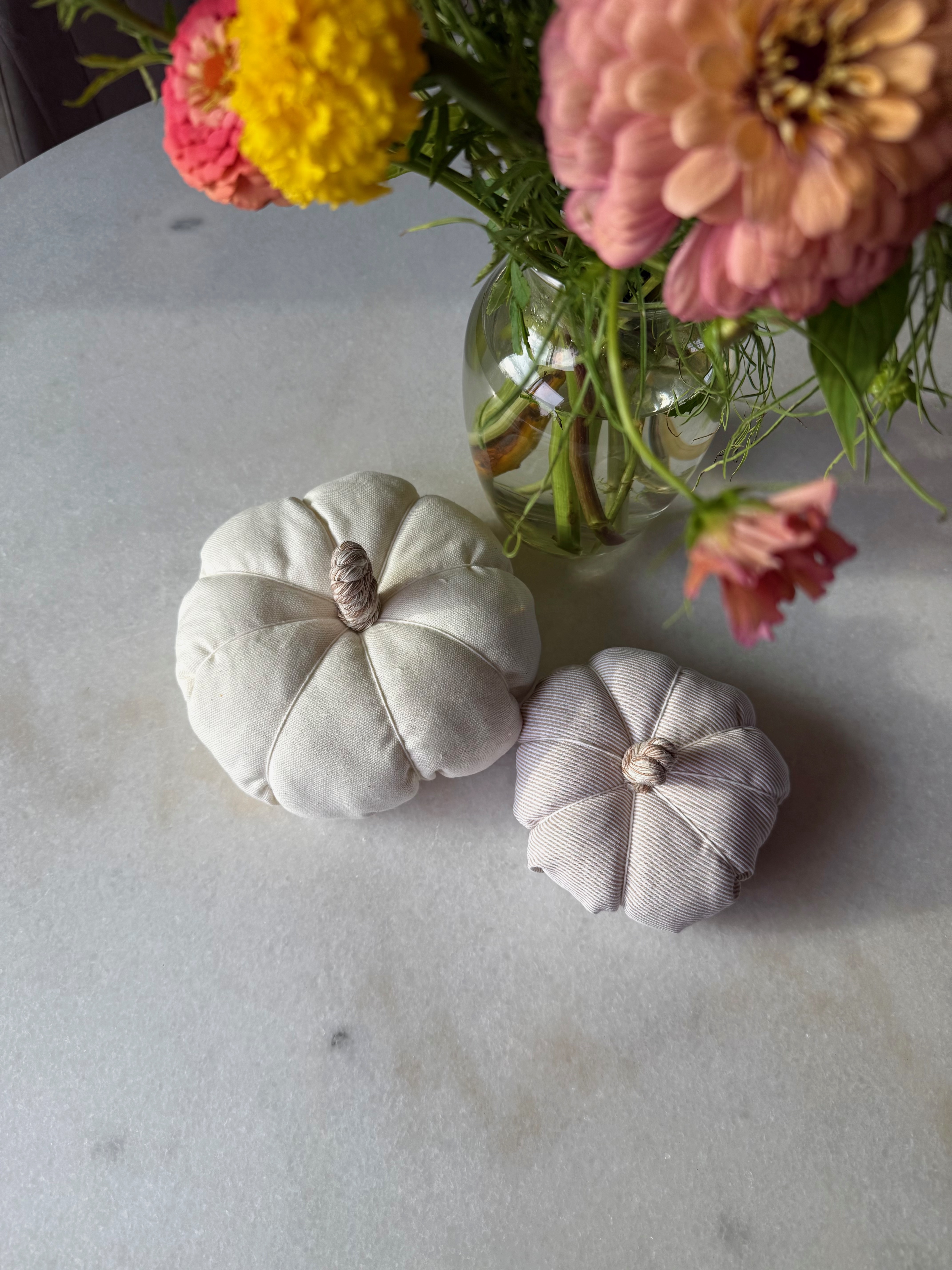 Sewn Fabric Pumpkins Digital Pattern | Crafter