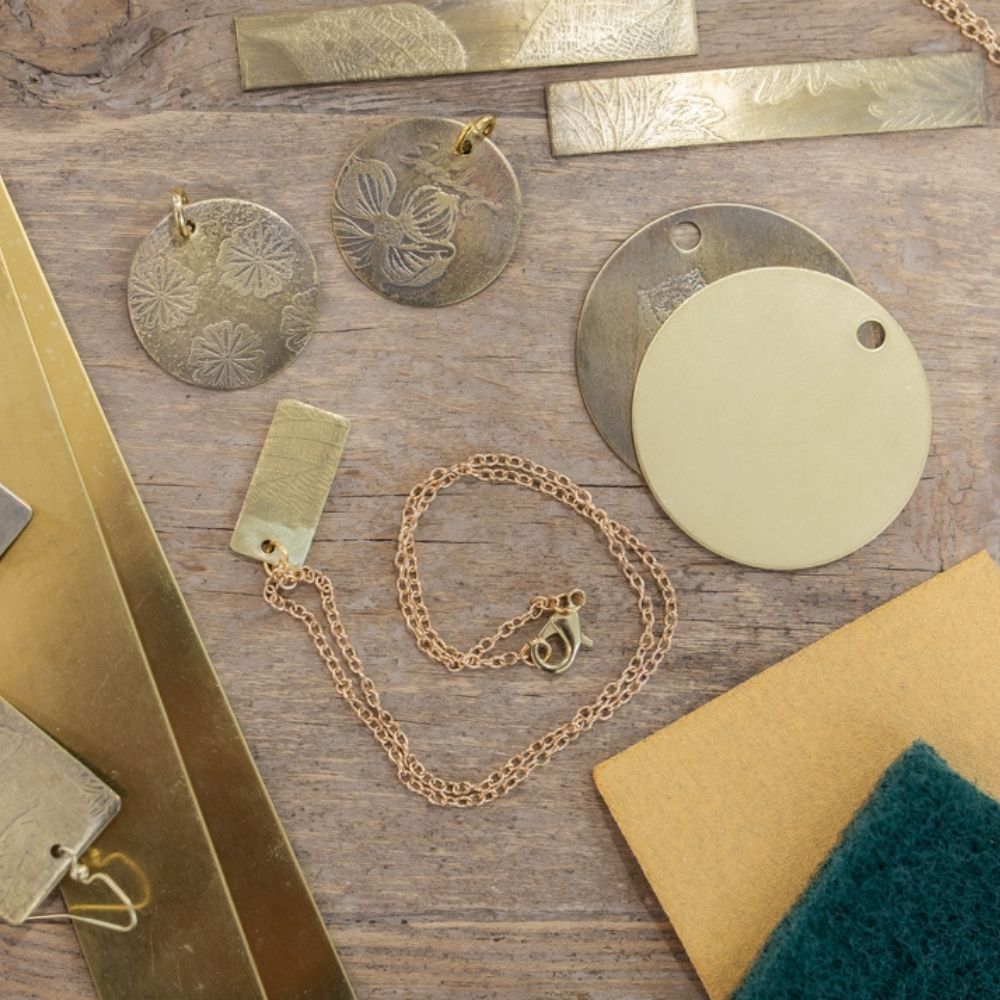 Brass Metal Etching Blanks Bundle | Crafter